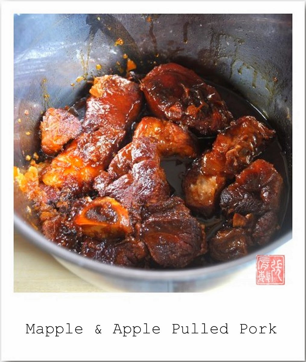 La peau d'ourse: Un dimanche tranquille* (pulled pork sandwiches)